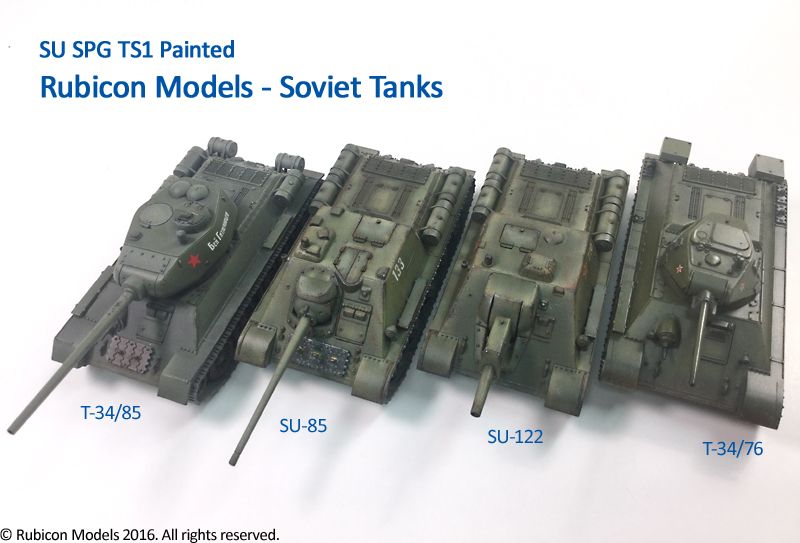 [TMP] "Rubicon Models - SU-85 / SU-122 Preview" Topic
